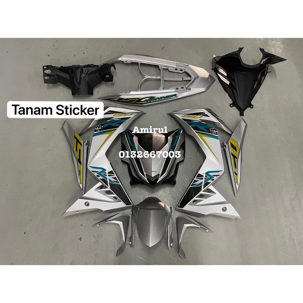 Coverset Honda Rs150R v1/v2 Oem, Cover Set Honda Rsv1/v2 oem, Coverset ...