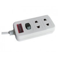 Powerpac 2-Pin Extension Socket 3Meter Cord with Safety Shutter Model ...