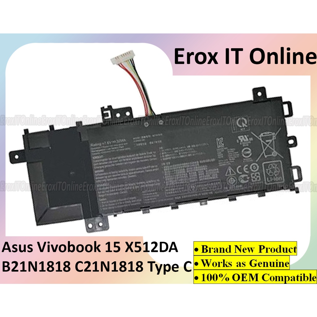 Asus Vivobook 15 A512DA A512D A512 A512F X512 X512D X512DA Series ...