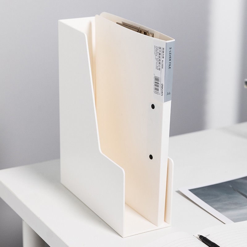（local Sg）deli Magazine Holder File Book Holder Desktop Organizer