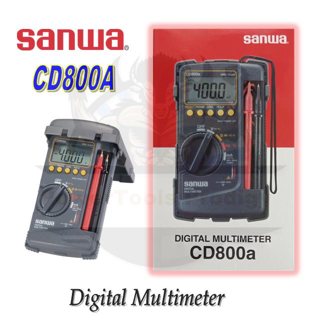 SANWA DIGITAL MULTIMETER/ MULTI-METER/ CD800A | Shopee Singapore