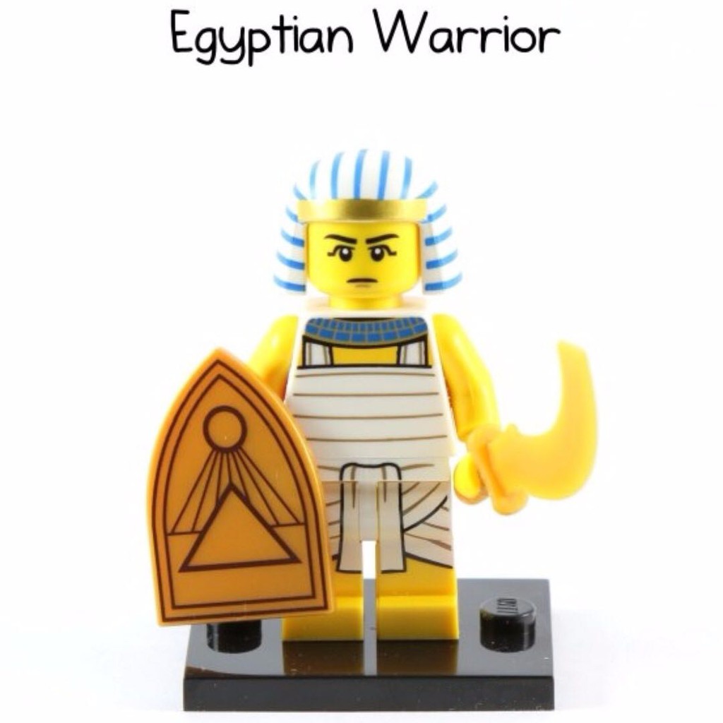 Lego 71008 Minifigures CMF Series 13 - Egyptian Warrior | Shopee Singapore