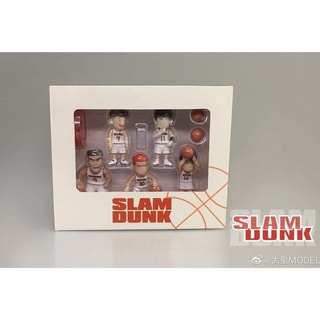 Tien Model Slam Dunk Anime Mini Figure Set - Chibi Shohoku Team ...