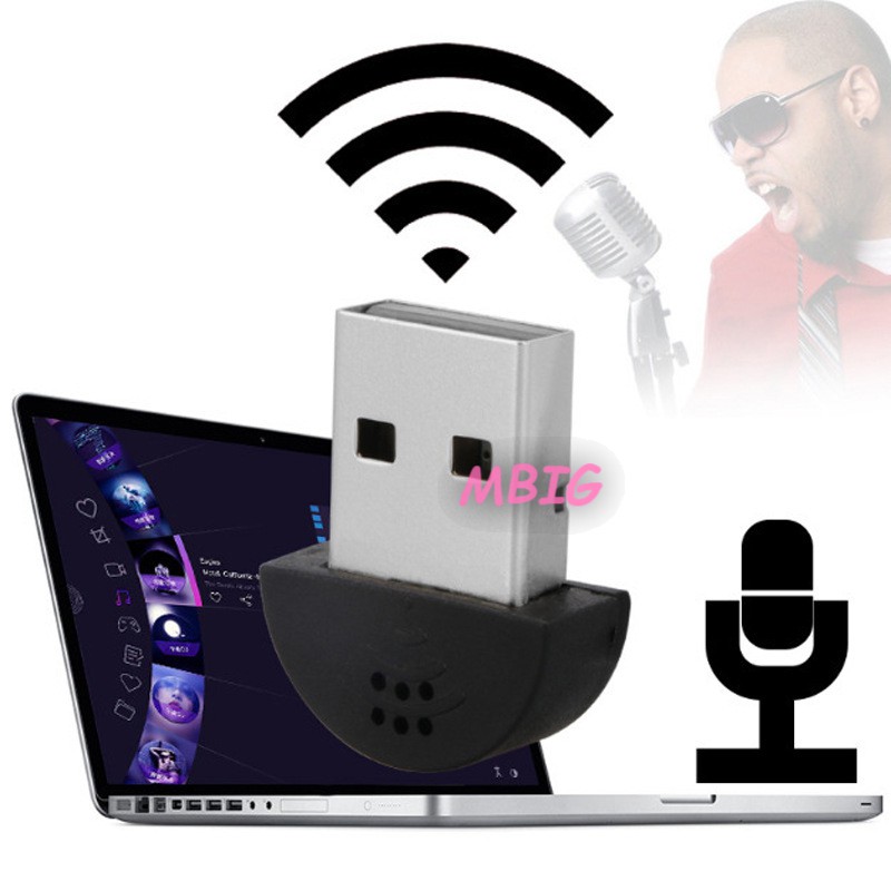 MG Mini USB Microphone Audio Studio Recording Mic for Computer Laptop ...