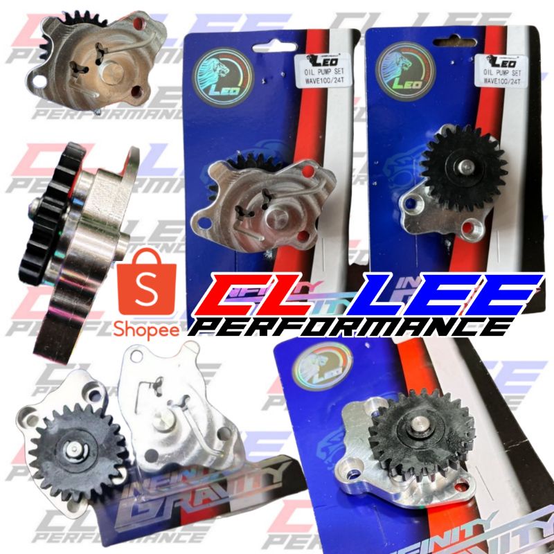 LEO RACING OIL PUMP CUSTOM HONDA EX5 DREAM 100 WAVE 110 EX5 110 FI ...