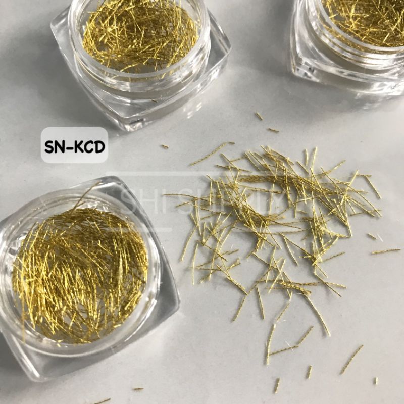 - KCD - NAIL ACCESSORIES STRING GOLD | Shopee Singapore
