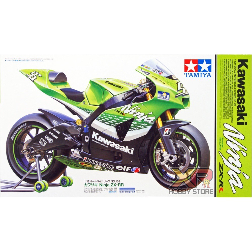 [Tamiya] 1/12 : Kawasaki Ninja ZX-RR (TA 14109) | Shopee Singapore
