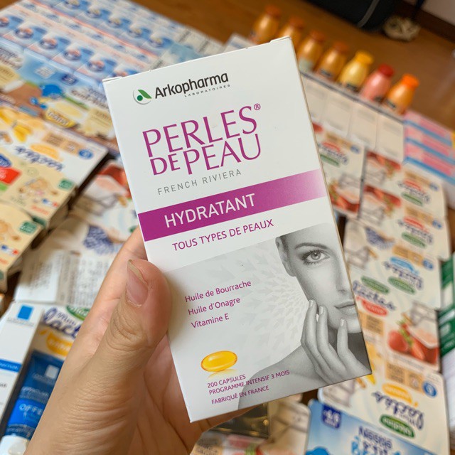 Perles De Peau French Smooth Skin Beautiful Oral Capsule 200 Tablets ...