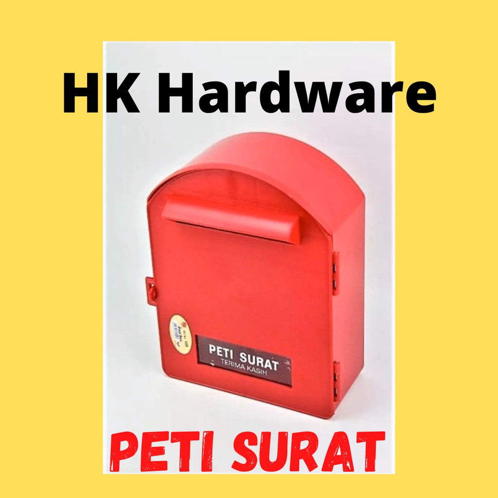 PETI SURAT MERAH / MAIL BOX / POST BOX (RED) | Shopee Singapore