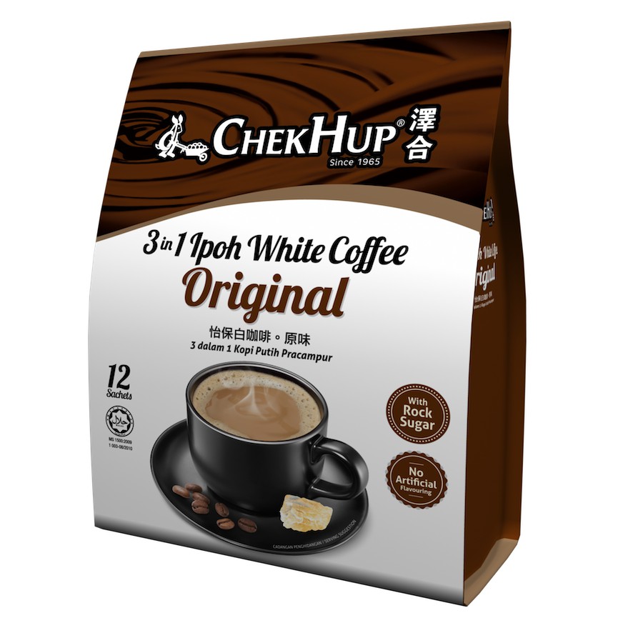 Chek Hup 3 In 1 White Coffee 40G X 12'S | Shopee Singapore