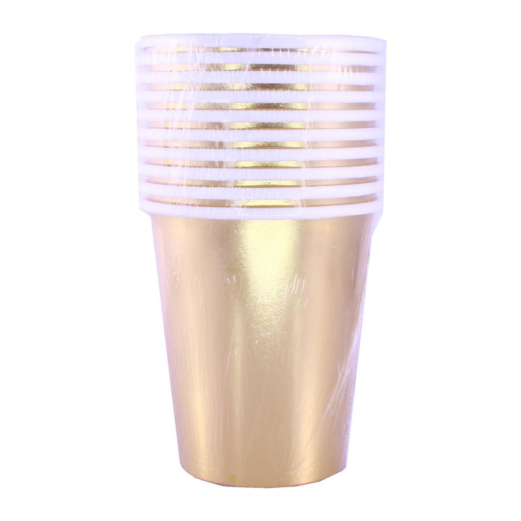 Premium Disposable Paper Party Tableware 10pcs- 200cc Paper Cup ...