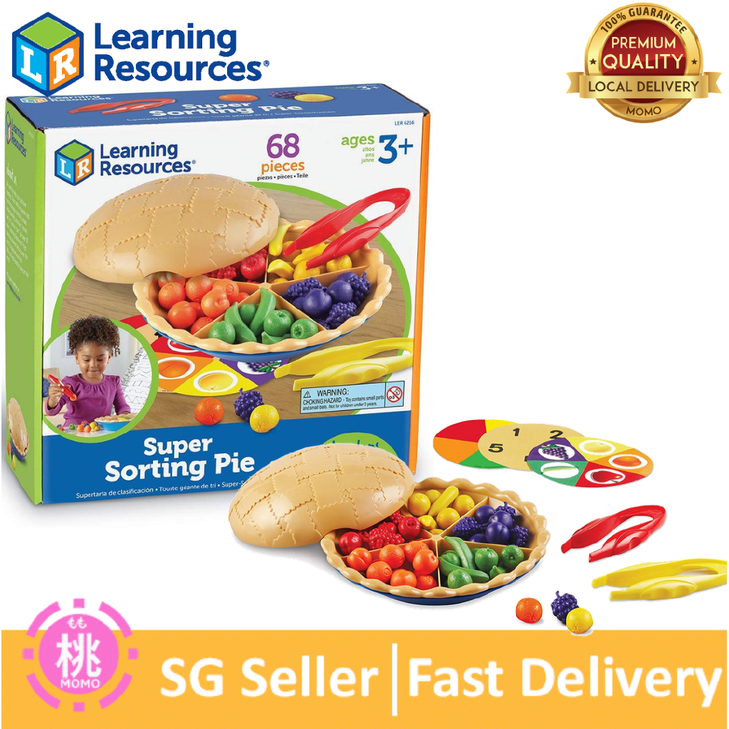 Learning Resources Super Sorting Pie , Fine Motor Toy, Early Number ...
