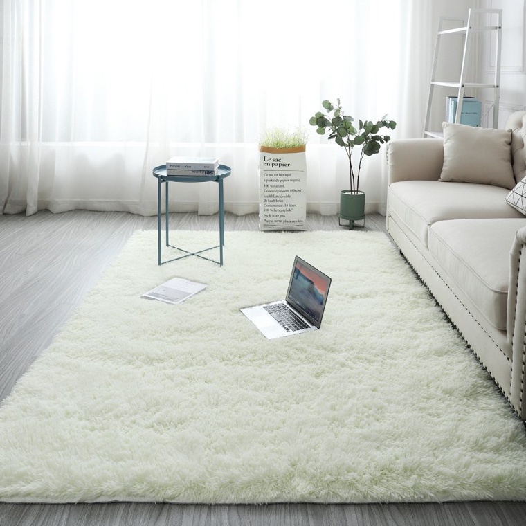 Velvet Carpet Long Fur Nordic Fluffy Rugs Cashmere Living Room Bedroom ...