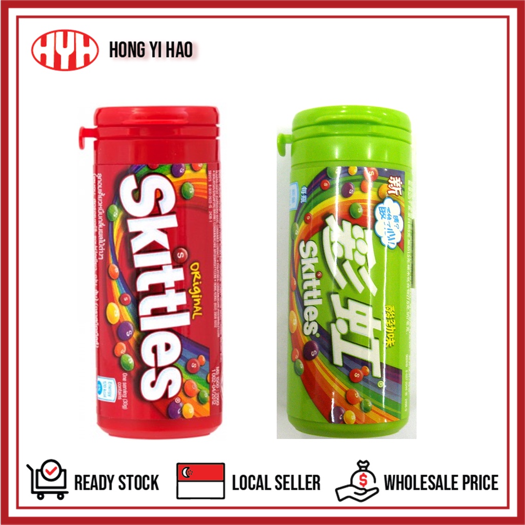 Skittles Tube Candy (12x30g) | Shopee Singapore