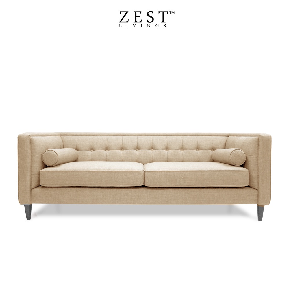 Saffron 3 Seater Sofa | Modern Design | Shopee Singapore