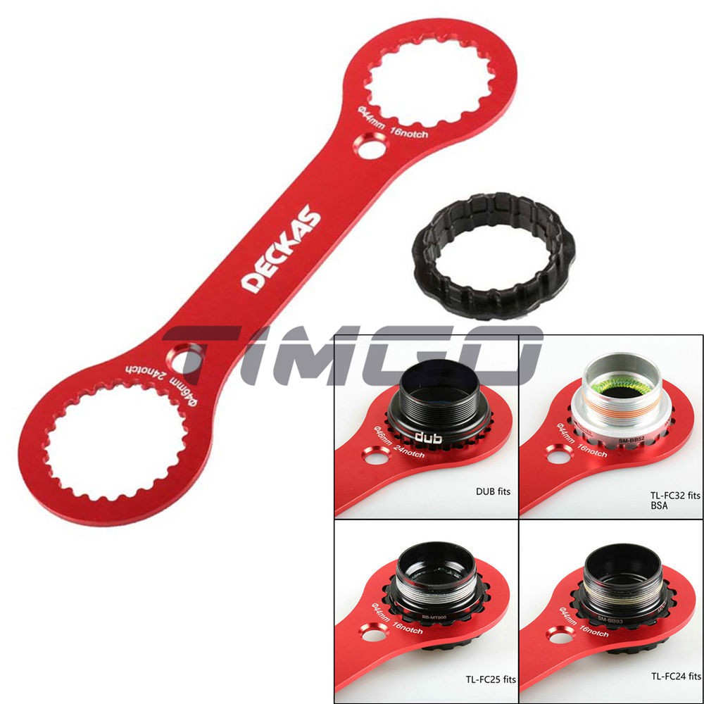 DECKAS 4 in 1 MTB Road Bike Bicycle BSA Bottom Bracket Wrench Tool BB ...