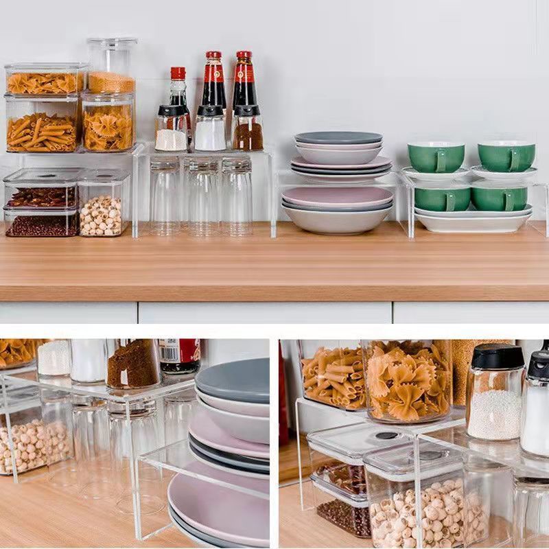 YOUNAL Acrylic Display Rack Display Rack Plexiglass Transparent Shoe ...