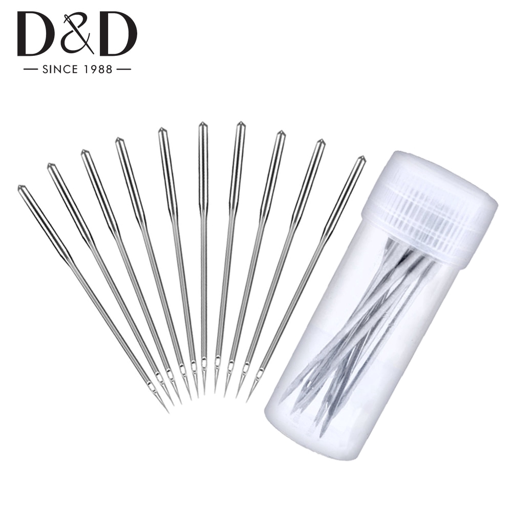 10pcs Sewing Machine Needles Sewing Needles 75/11 80/12 90/14 100/16 ...