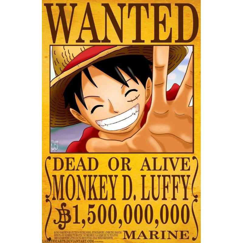 Luffy poster mdf Frame mdf Frame 30x40cm | Shopee Singapore