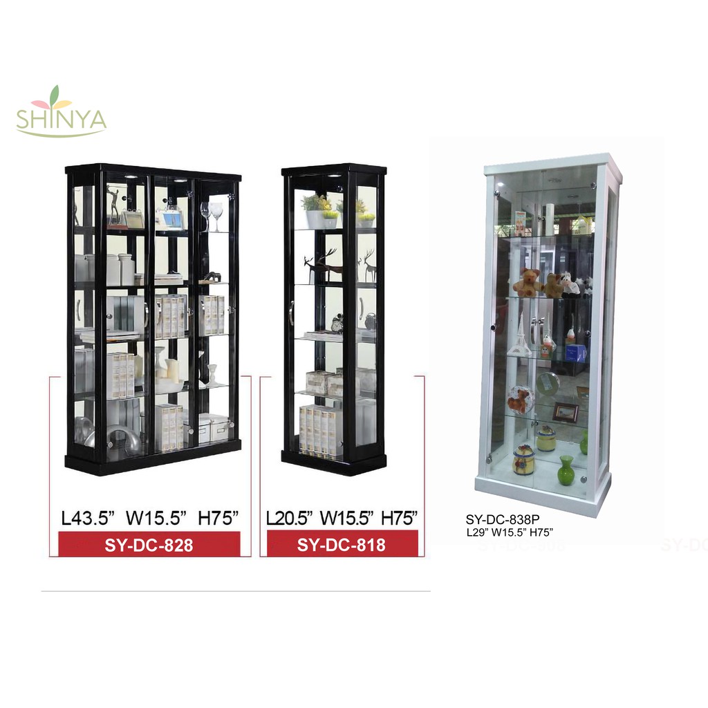 SHINYA Modern Display Cabinet | Shopee Singapore