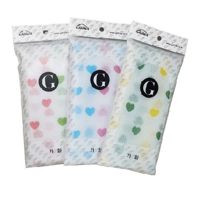 Gahwa Korean bath sponge in rectangular towel form | Shopee Singapore