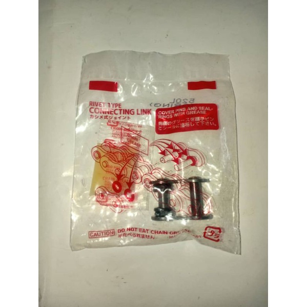 RK O-Ring Chain Joint ( 520 Rivet ) Pin Rantai Heavy Duty Oring ...