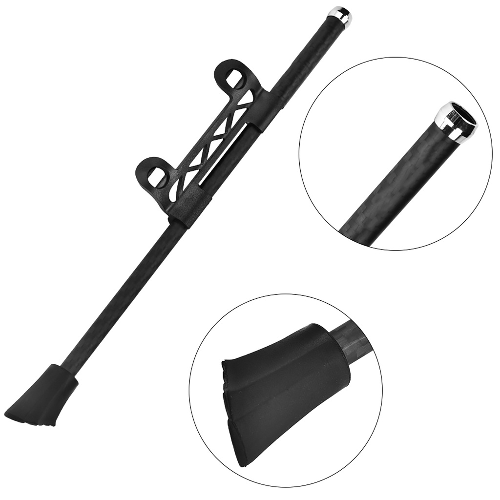 Bike Kickstand Carbon Fiber Steel Parking Prop Foot Side Stick Stand ...