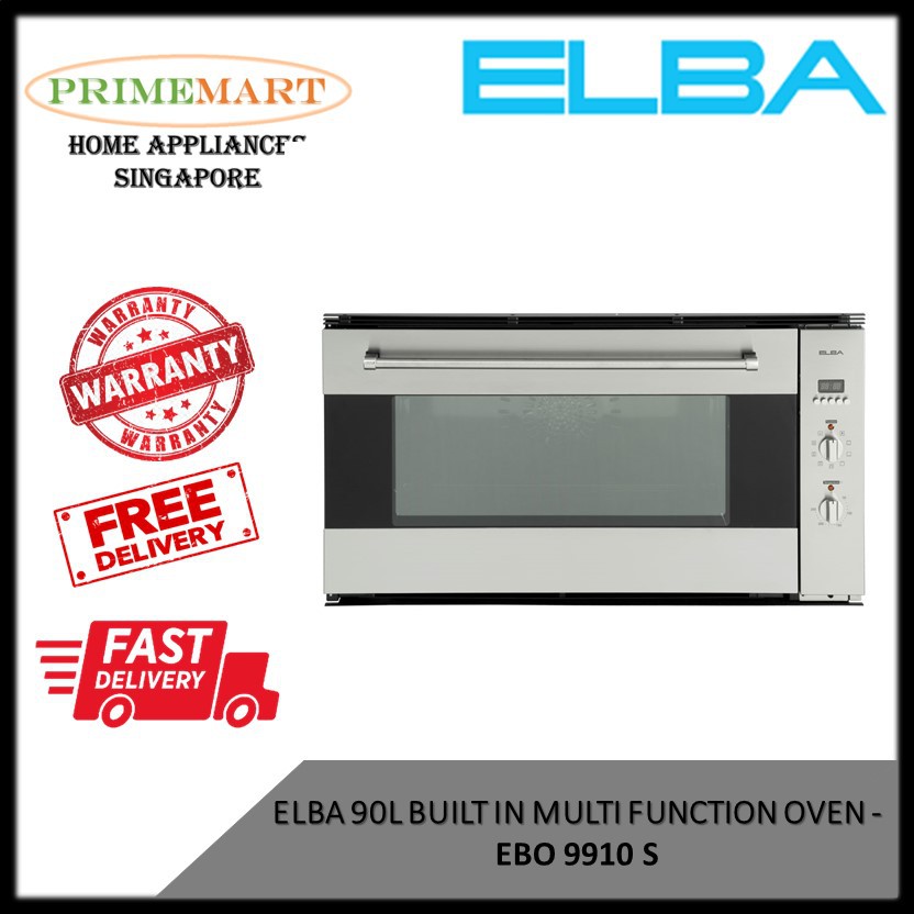 ELBA EBO 9910 S 90L BUILT IN MULTI FUNCTION OVEN - 1 YEAR WARRANTY ...