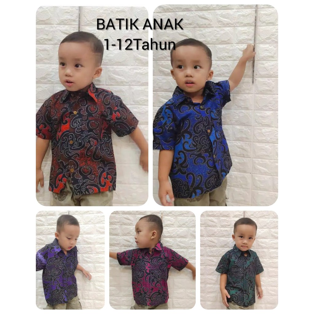 BATIK FOR BOYS AGED 1 TO 12 YEARS | Shopee Singapore