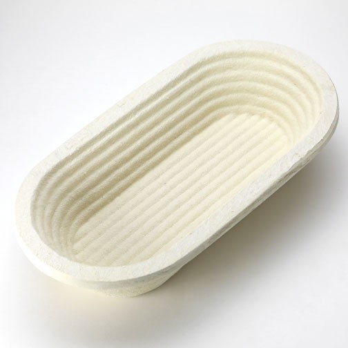 Oval Spruce Wood Pulp Banneton / Brotform (For breads up to 500g / 750g ...