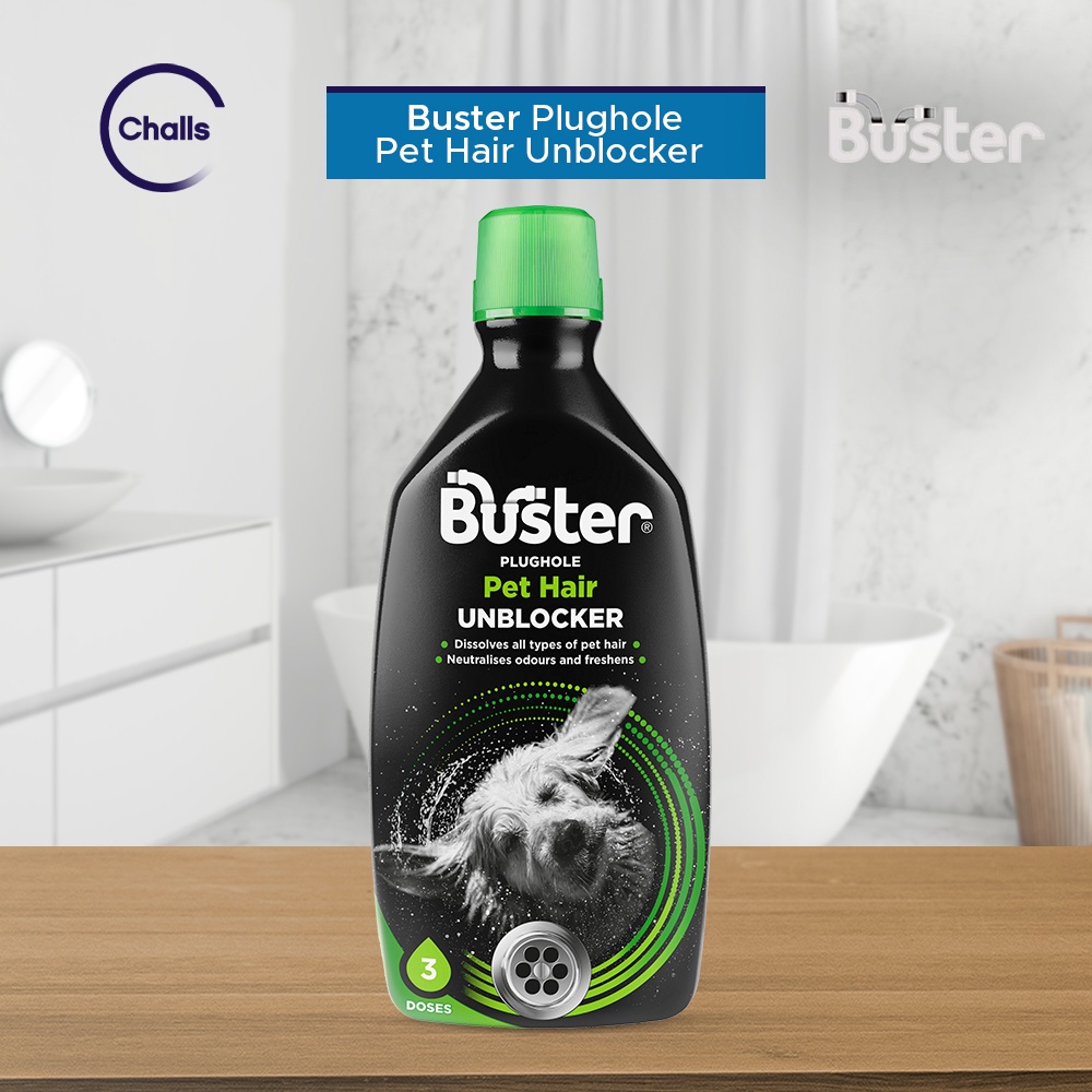 BUSTER Plughole Pet Hair Unblocker 900ml | Shopee Singapore