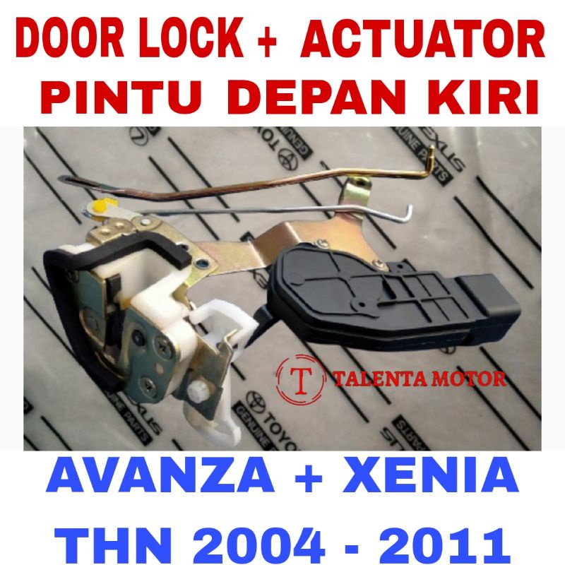 Door LOCK + FRONT DOOR ACTUATOR MOTOR LEFT AVANZA + OLD XENIA / DOR LOK ...