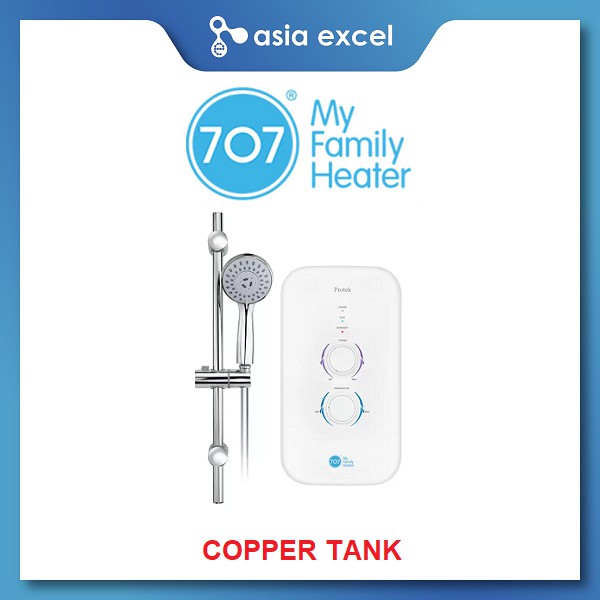 707 PROTEK COPPER TANK INSTANT HEATER WITH HANDSHOWER SET | Shopee ...