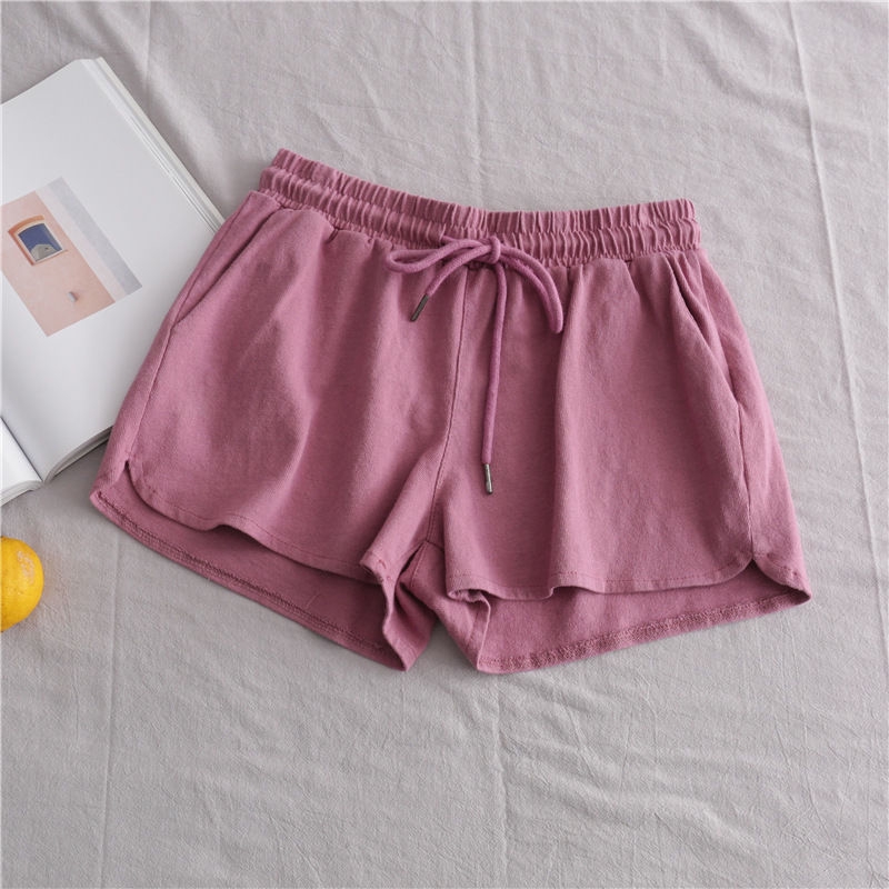 MANDICE Cotton Home Shorts Waist Elasticity Sports Shorts Plus Size ...