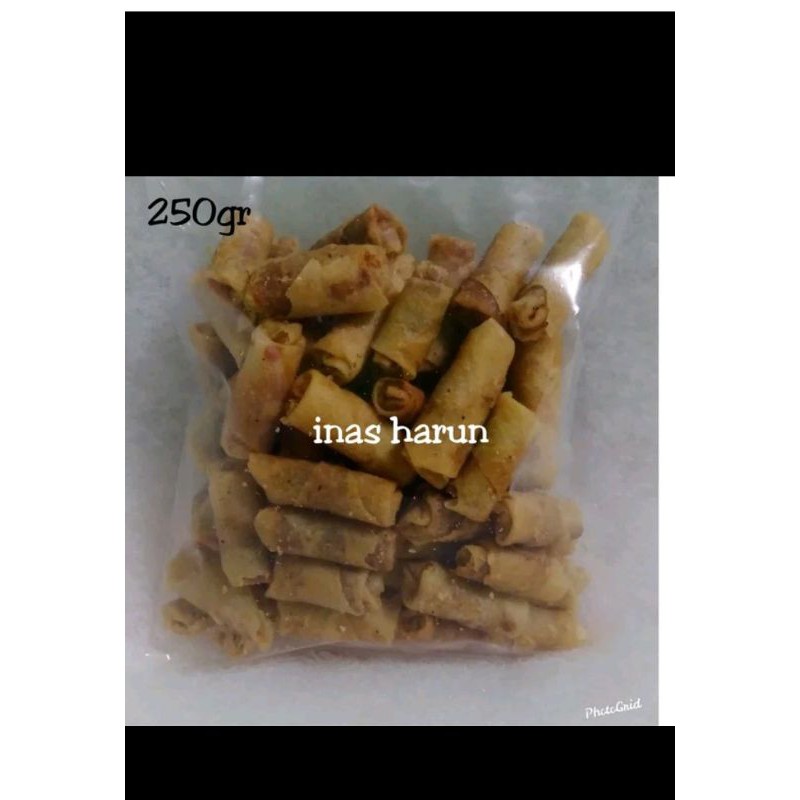 Lumpia Dry - Lumpia Shrimp Flavor - Bandung Snacks | lumpia kering ...