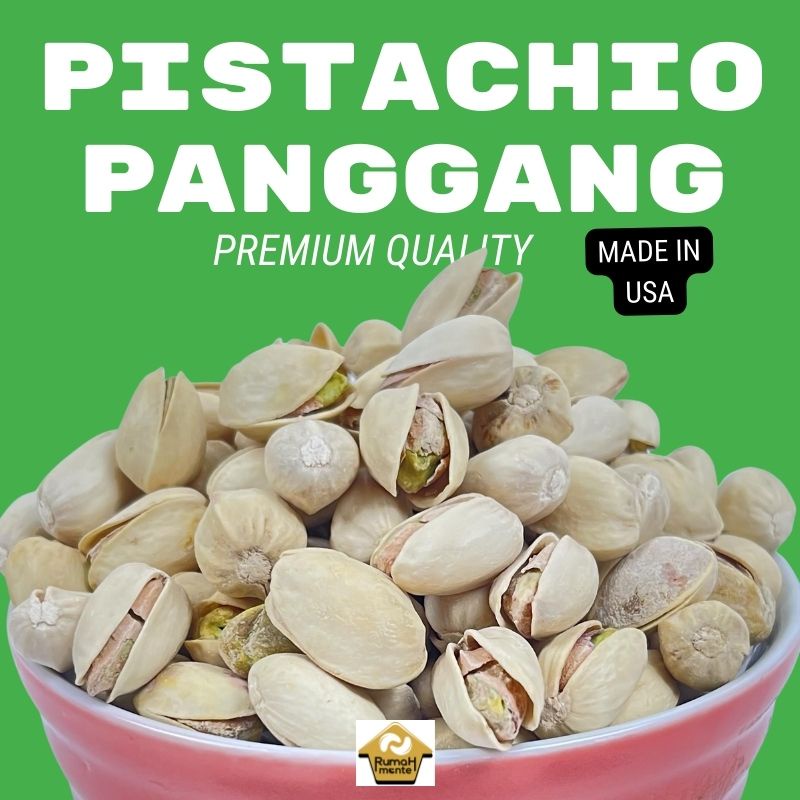 Pistachio BEANS 1KG ROASTED PISTACHIO PREMIUM QUALITY (GEDE2, FRESH ...