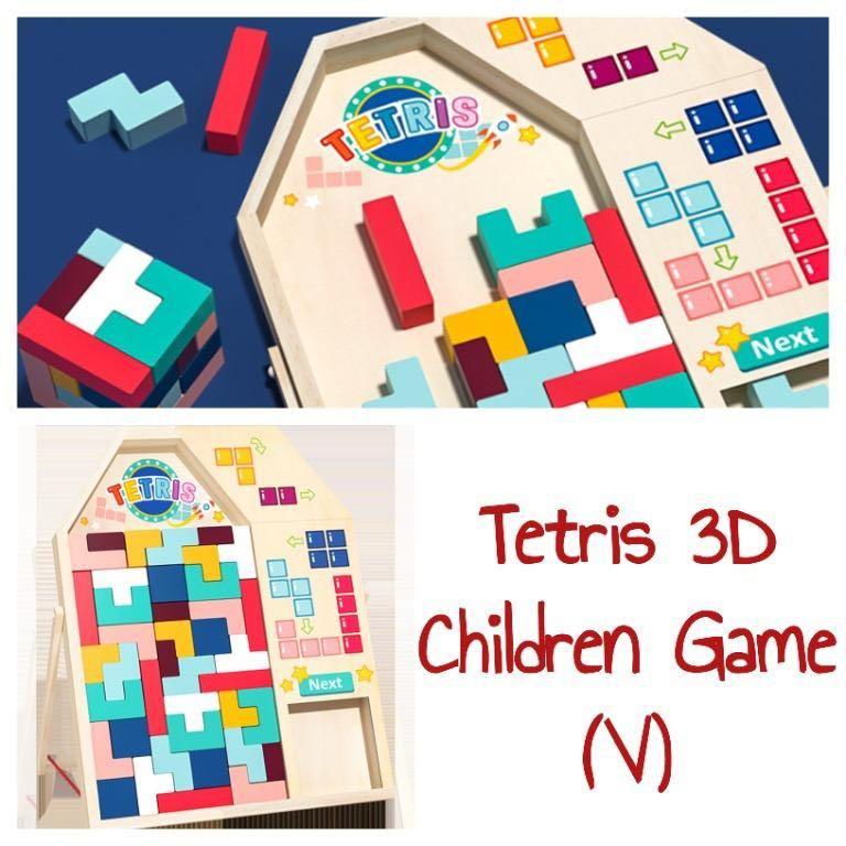 Tetris 3D Children Game (V) | Shopee Singapore