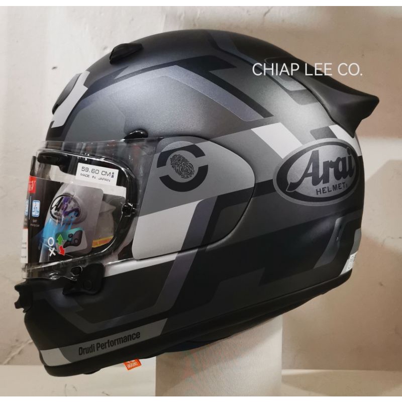 Arai ASTRO GX FACE grey (NEW) PSB Approved | Shopee Singapore