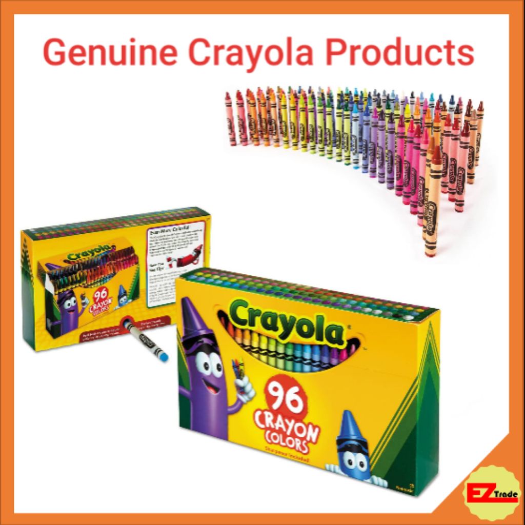 Crayola Classic Color Crayons in Flip-Top Pack with Sharpener, 96 ...