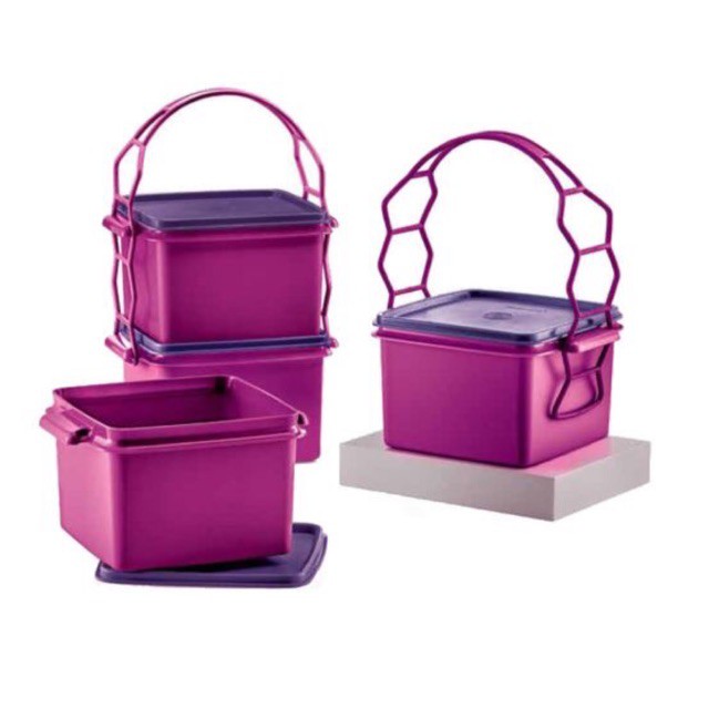 Raya Double Deep Tupperware Tiered Bowl | Shopee Singapore