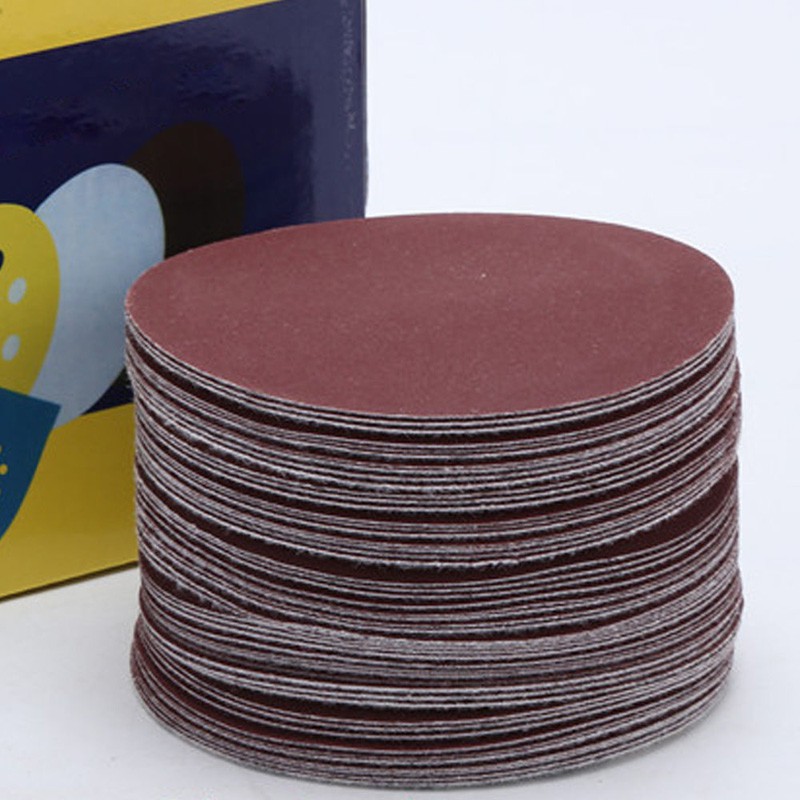 10PCS 4" Inch Flocking Round Sanding Paper Disc P40,60 ...