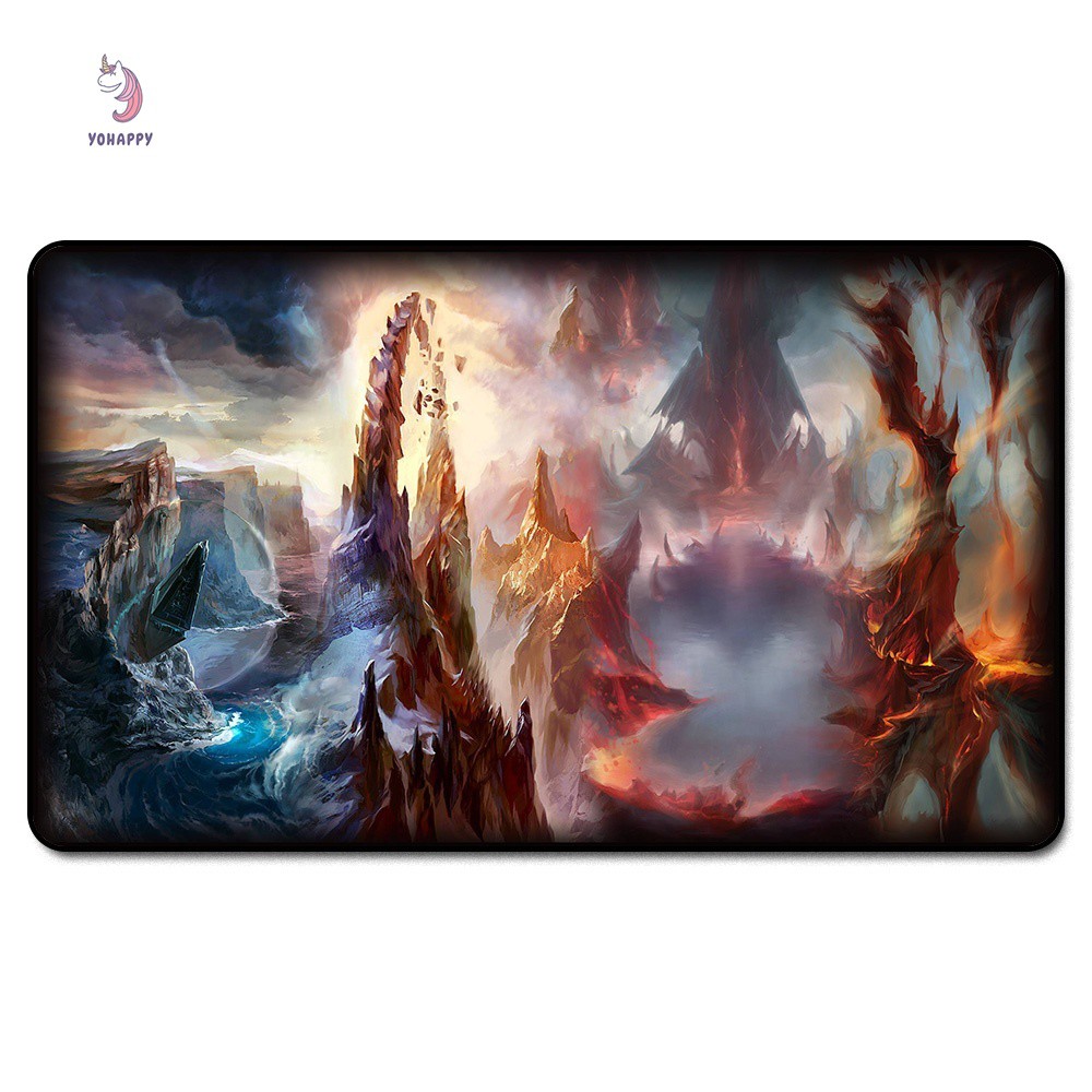 Magic Gathering Playmat,60*35*0.2CM Board Games Anime Play Mat,MTG ...