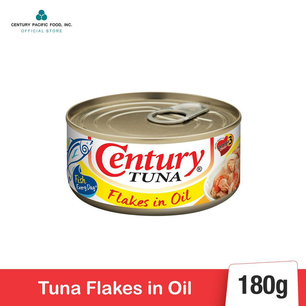 Century Tuna Flakes in Oil 180g Pack of 3 + Argentina Corned Chicken ...