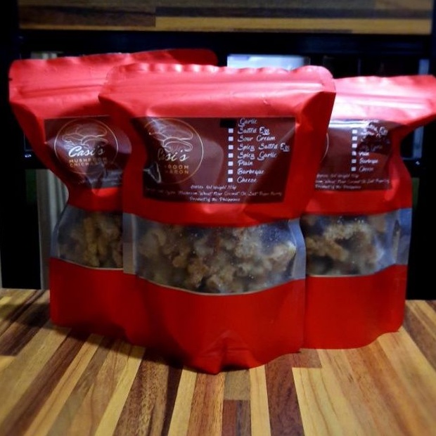 Casi's Mushroom Chicharon (Garlic and Spicy Garlic) | Shopee Singapore