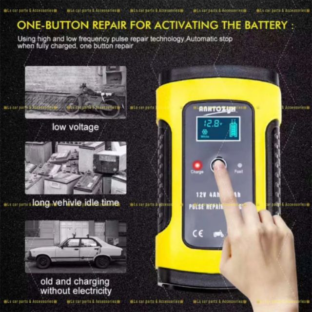 Battery charger 12V High-Energy Home Battery Charging Fully ...