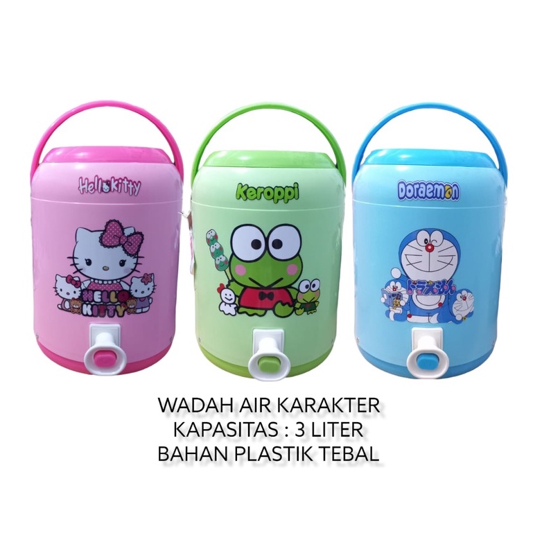 Doraemon Character 3-LITER Capacity Water Container DISPENSER | Shopee ...