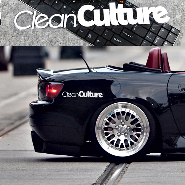 Issued Reflective Stickers CleanCulture Modified Stickers Car Stickers ...