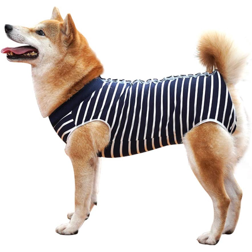 Dog Recovery Suit Abdominal Wound Puppy Surgical Clothes Post-Operative ...