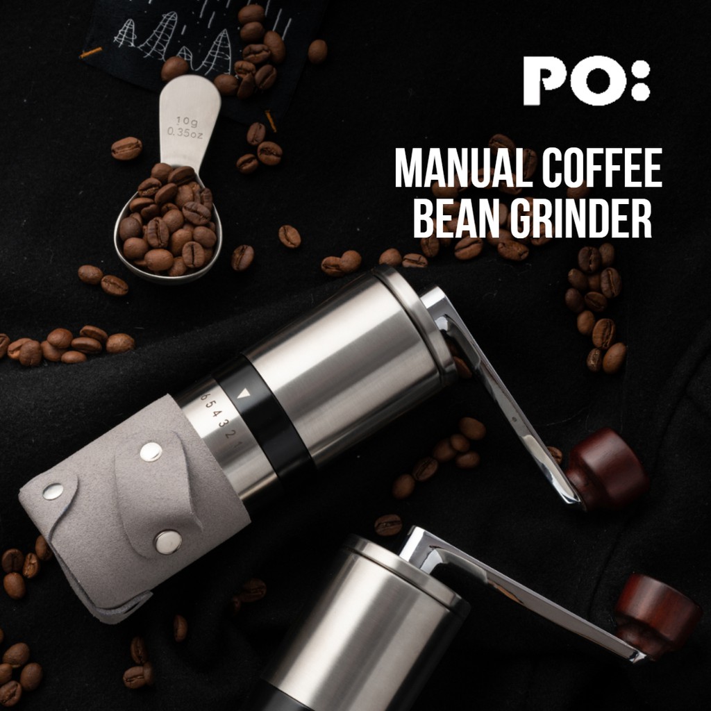 PO: six grades adjustable Manual Grinder Portable Hand Coffee Grinder ...