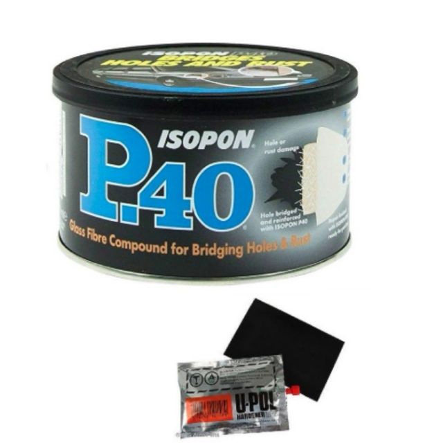 250ML ISOPON P40 Fibre Glass Compound Bridge Holes Paste (P40OS ...